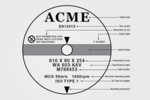 What Does the Code Number on An Abrasive Wheel Show?