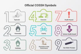 9 COSHH Hazard Symbols - What Does COSHH Mean