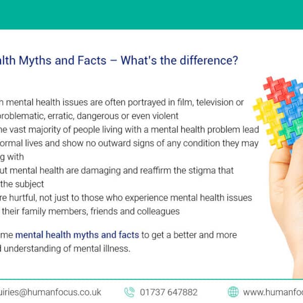 Mental Health Myths and Facts - What is the difference?