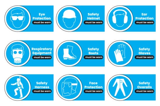 How to use PPE Signs in the Workplace