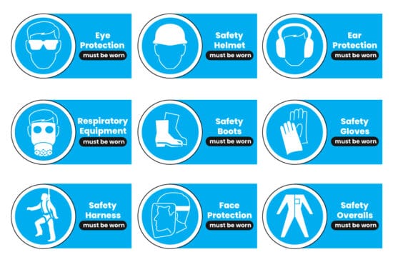 How to use PPE Signs in the Workplace