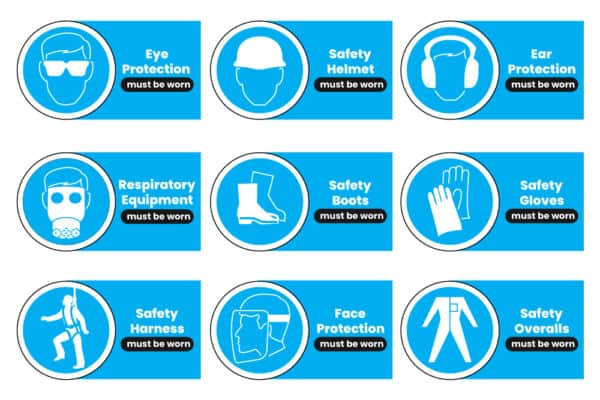 How to use PPE Signs in the Workplace
