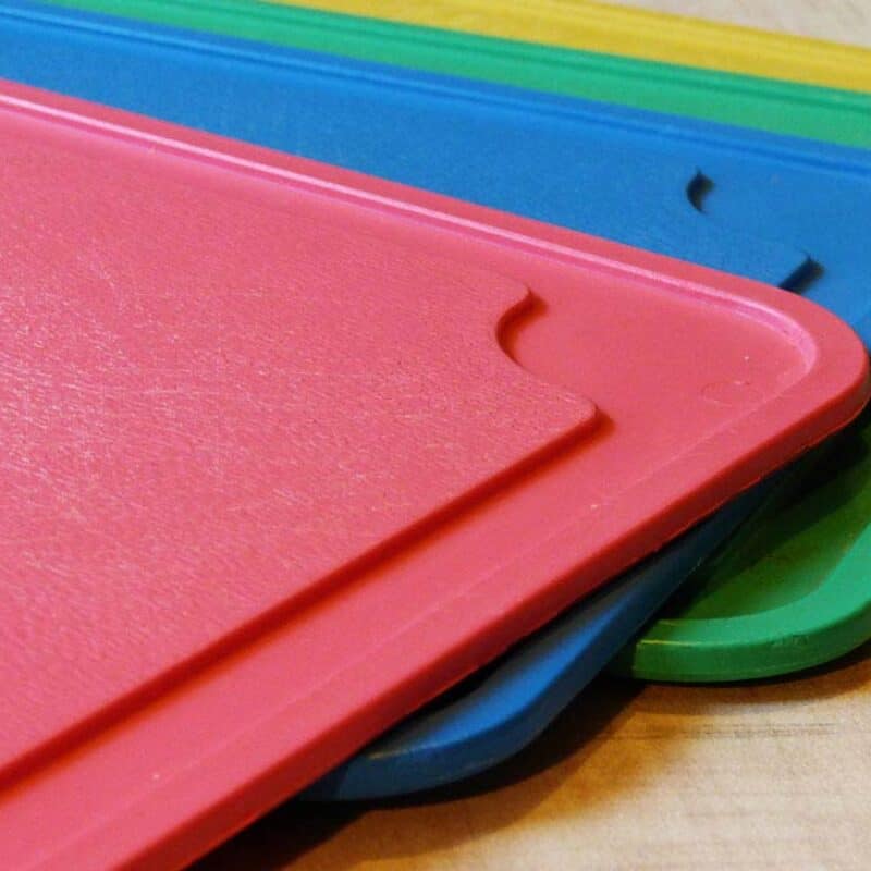 Colour Coded Chopping Boards Poster Essential Hygiene Sign Pack