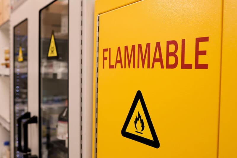 How to Work Safely with Flammable Substances