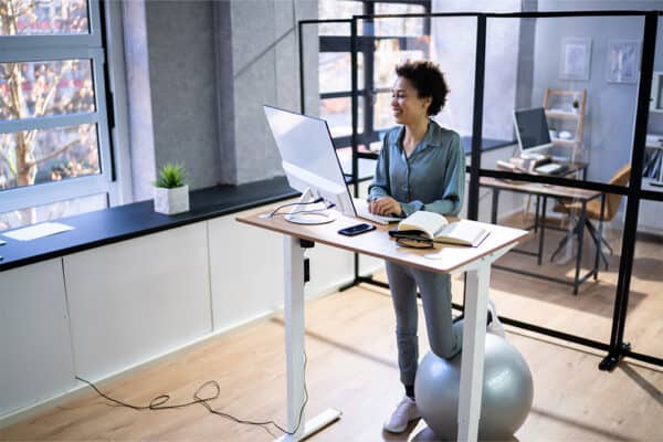 How to Stand at a Standing Desk