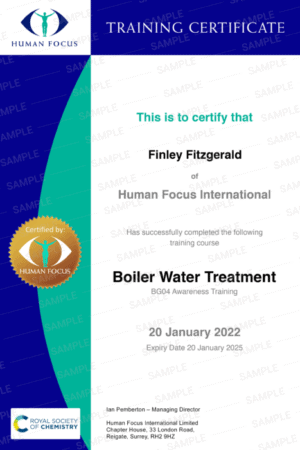 Steam Boiler Water Treatment Training | Online Course